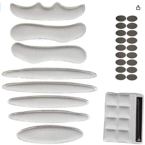 1 Set Safety Breathable Helmet Protection Foam Inner Padding Kits Chin ...