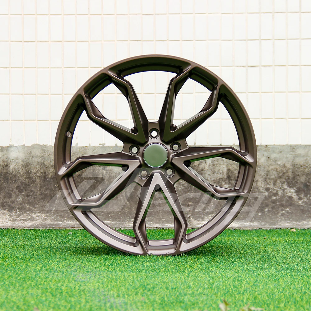 Jiangzao Customize Rts Matte Bronze 5 Hole 19 Inch 5*114.3 5*112 Forged ...