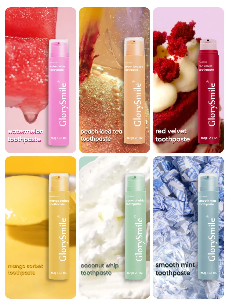 Glorysmile Flavored Toothpaste - Whitening & Refreshing