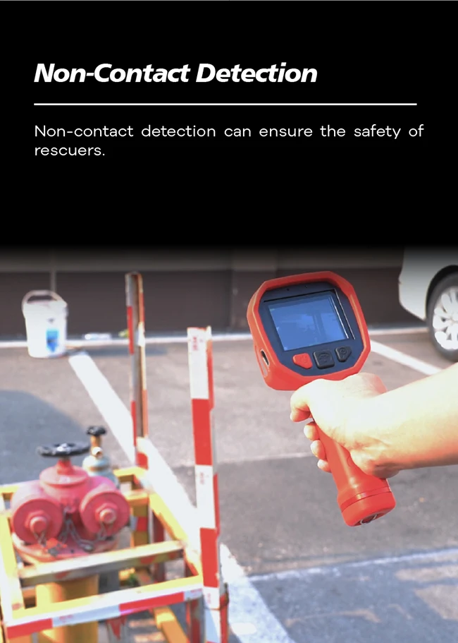 Gas Leakage Detector Firefighter Thermal Camera Search Rescue Equipment ...
