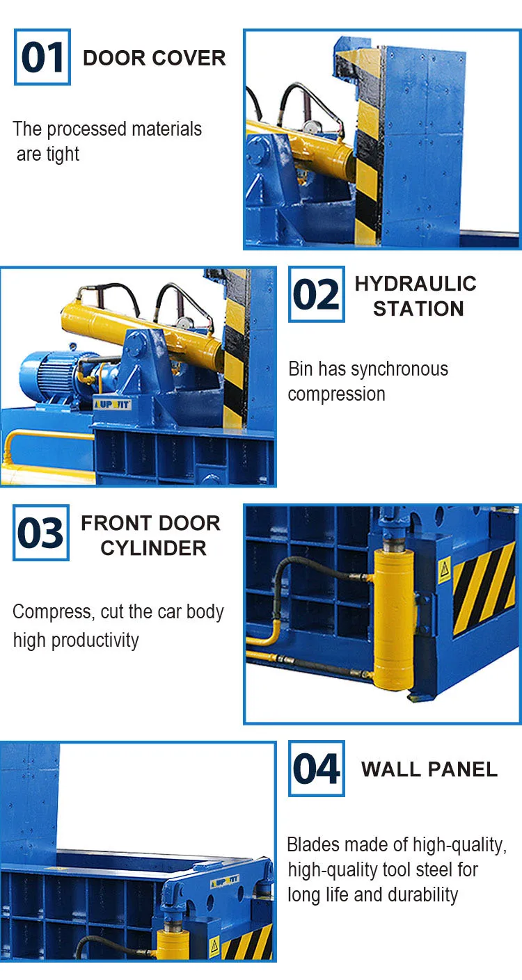 Aupu Aluminium Press - Efficient Scrap Metal Compactor