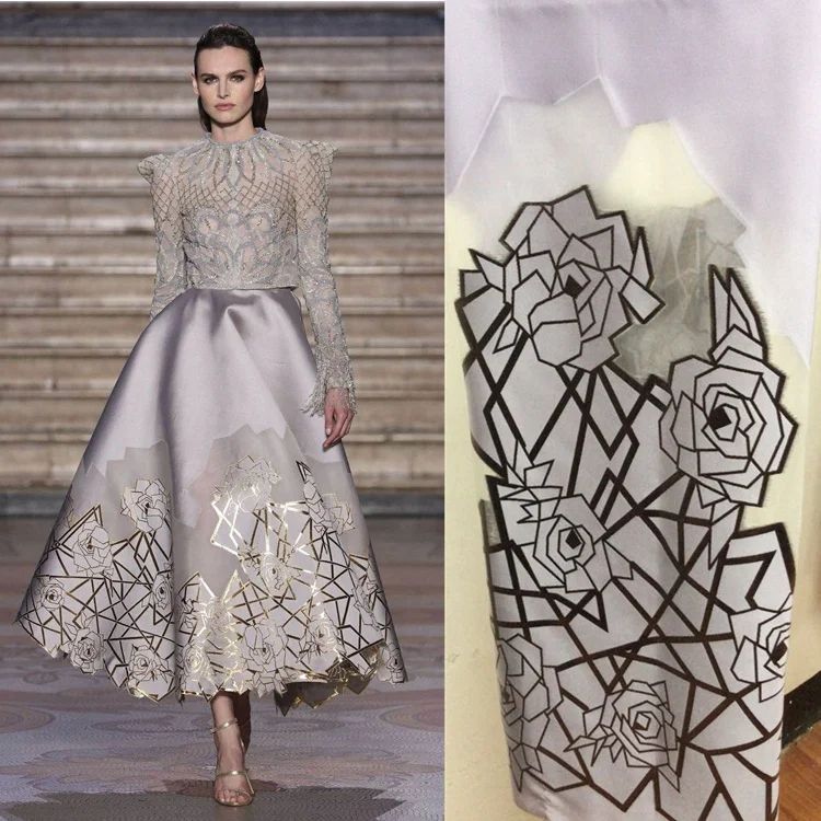 Tela Brocada De 117gsm Para Ropa,Tejido De Brocado De Jacquard Colorido ...