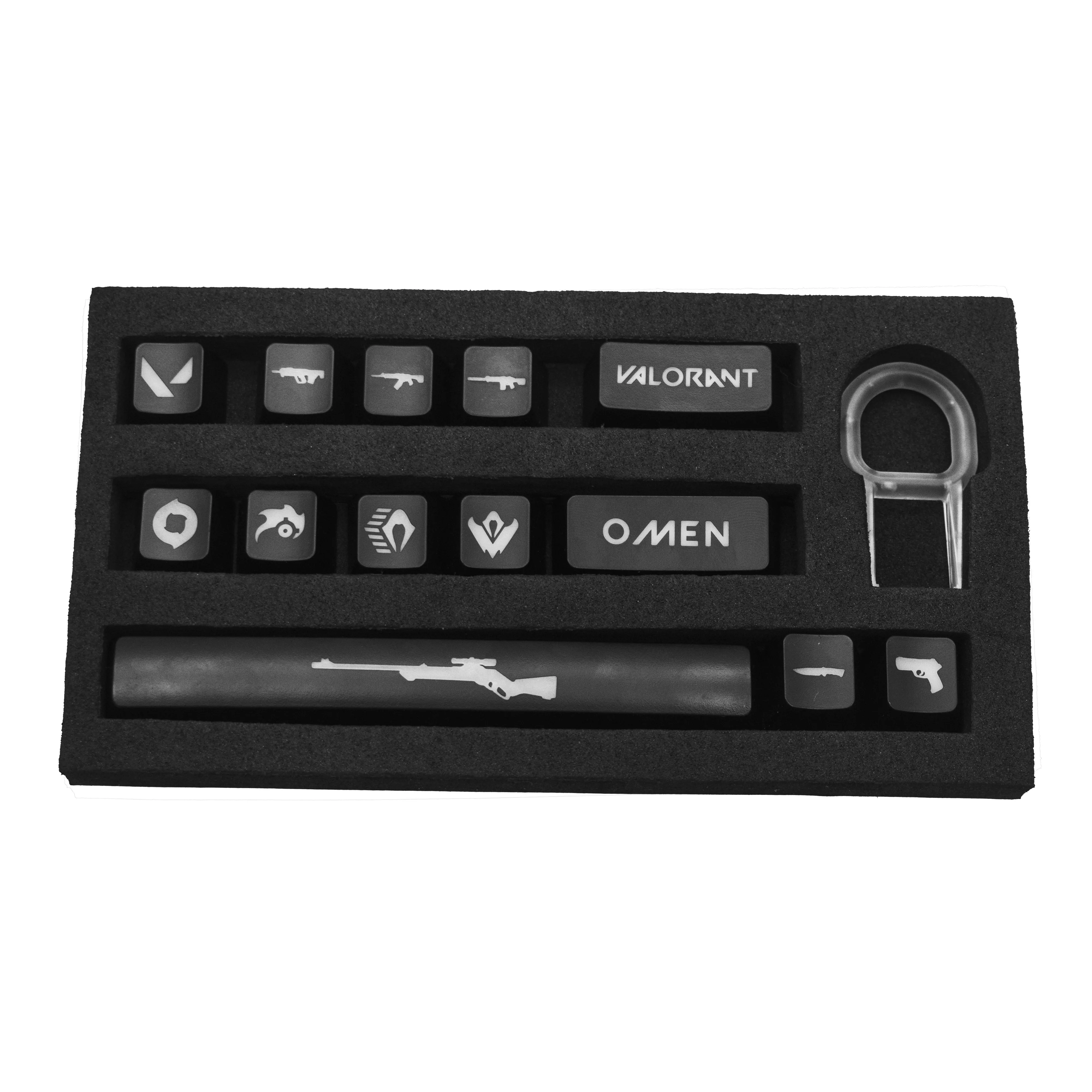 Valorant Role Agent PBT Keycaps - Custom Keyboard Upgrade