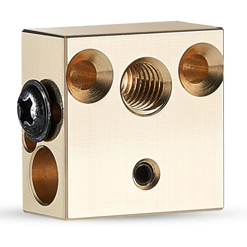 YouQi High Temp Brass Heater Block for MK8 Extruder Compatible with CR ...