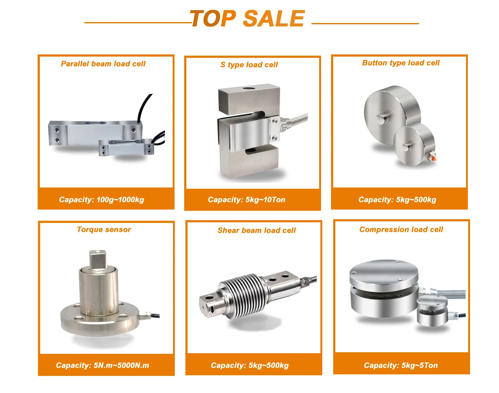 5kg Load Cell - Precision Weight Sensor for Baby Scales