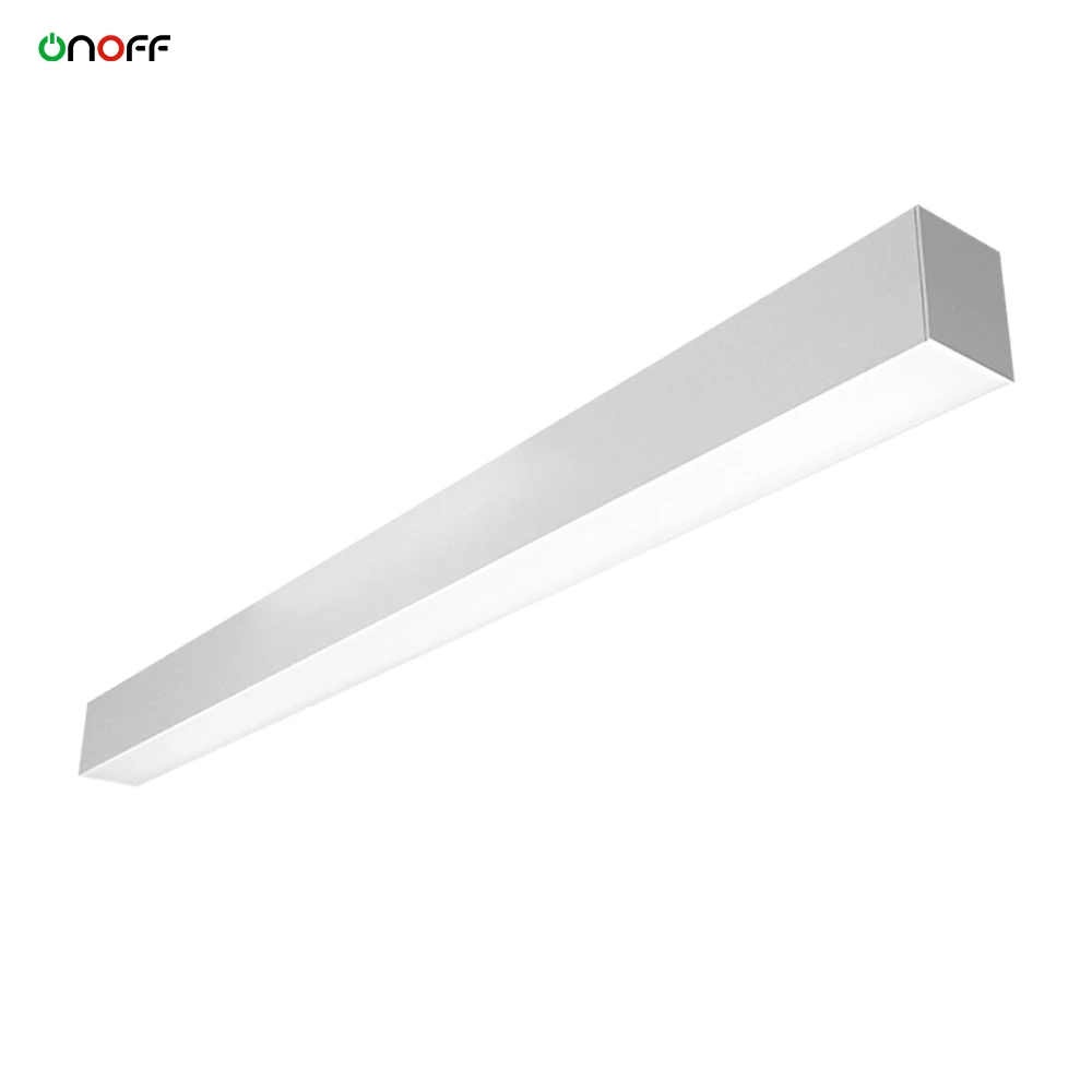 Triac dim gym fitness room linear ceiling light 3000lm/m linkable ...