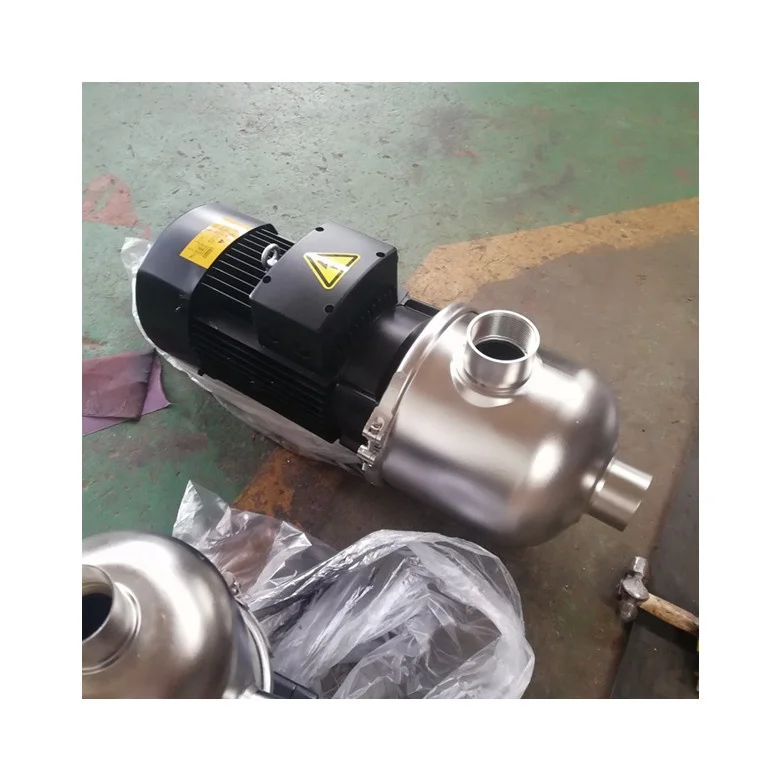 CHL8-5 stainless steel horizontal multi-stage booster pump water ...