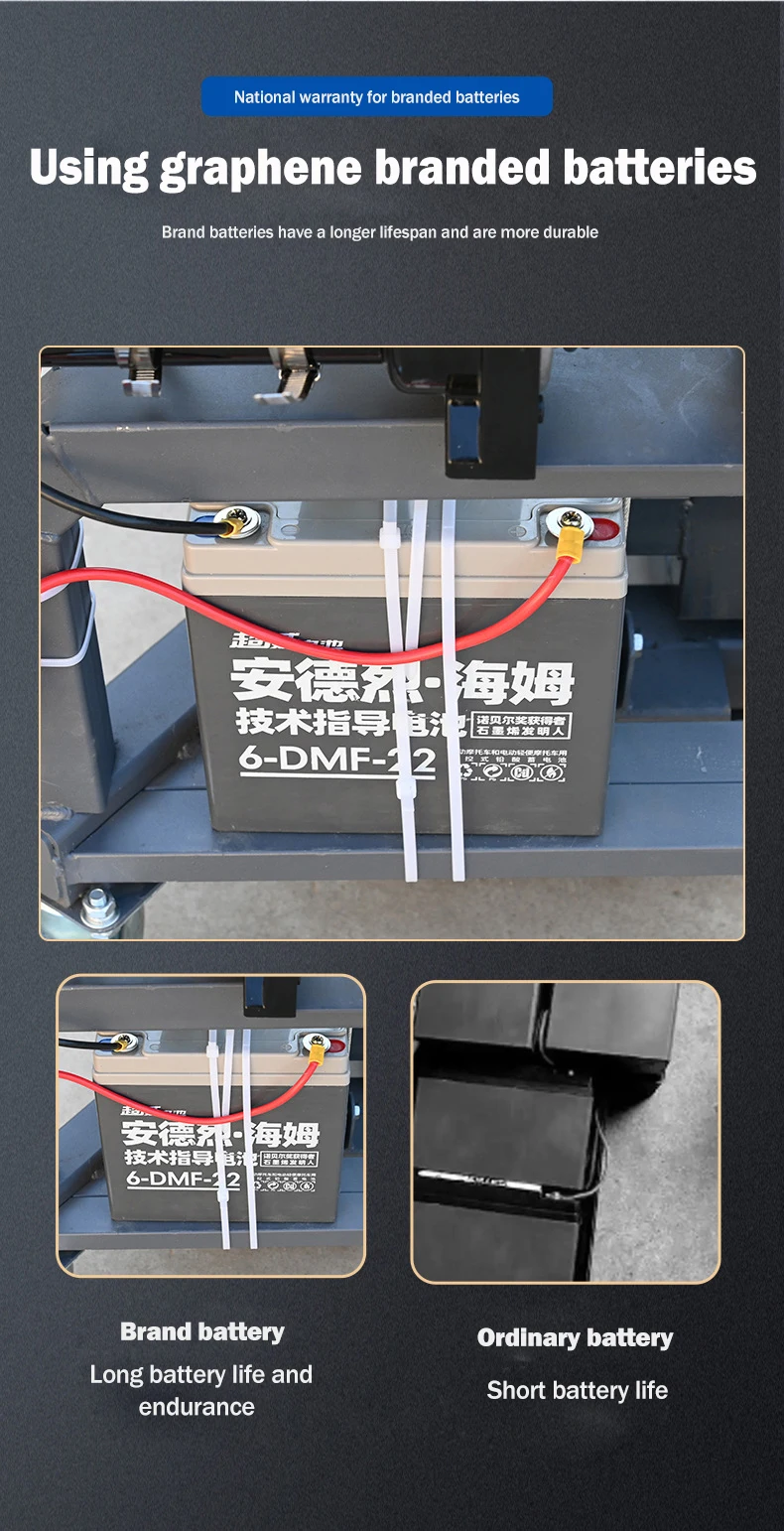 Mini Stacker 300kg - Portable Lithium Battery Forklift
