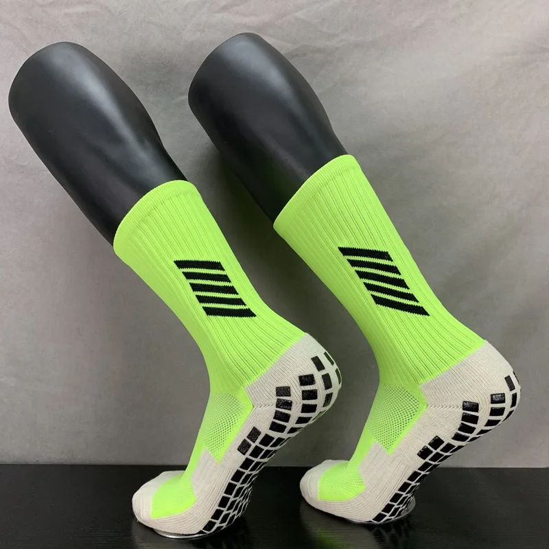 High Quality Custom Anti Slip Athletic Soccer Grip Socks