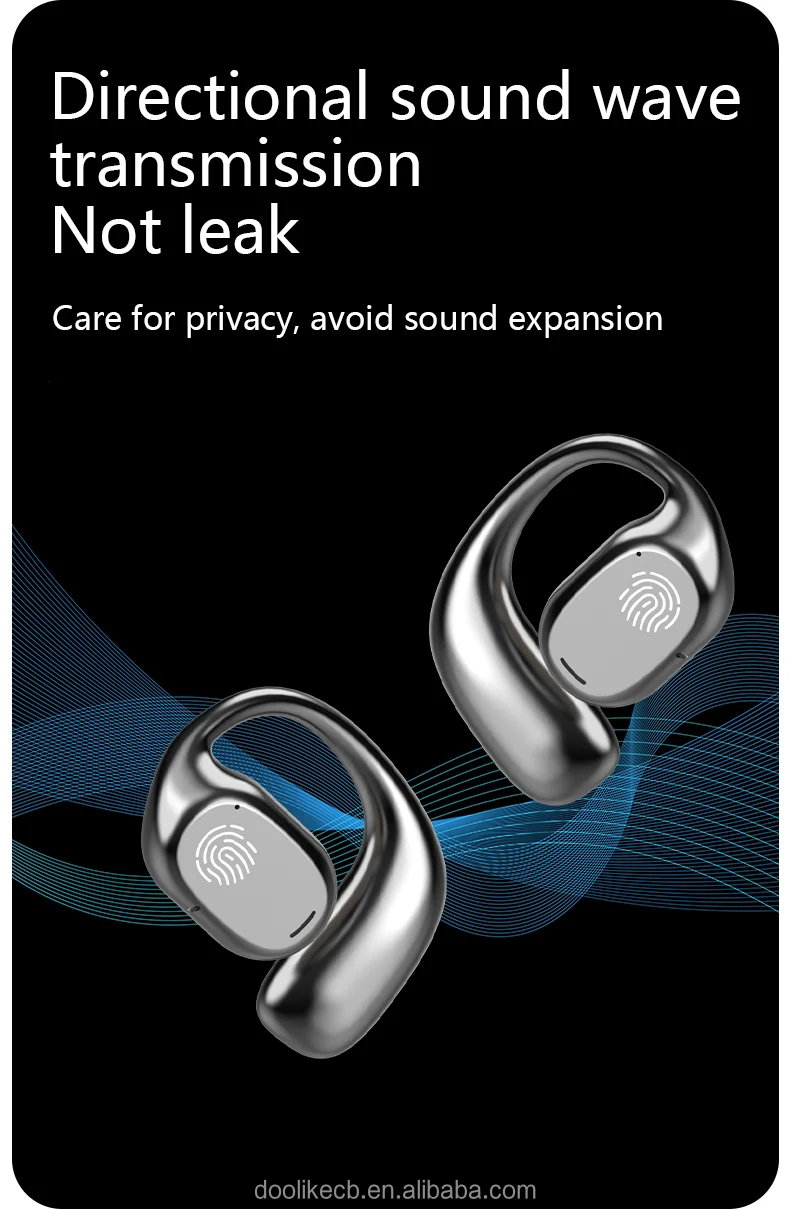 2024 OEM GT280 Wireless Bone Conduction Earphones - True TWS