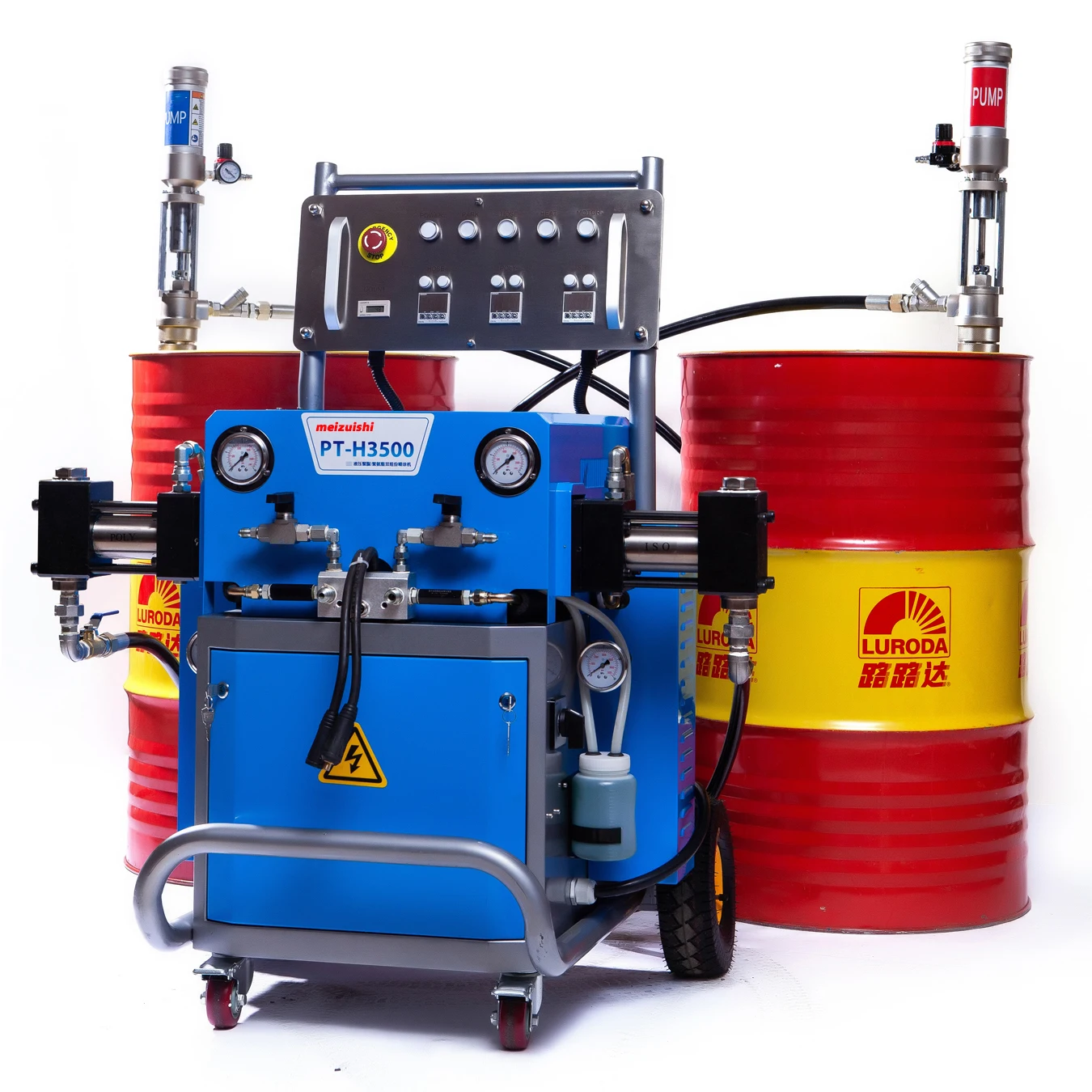 Pt-h3500 Polyurea Coating Machine Airless Paint Sprayer Construction ...