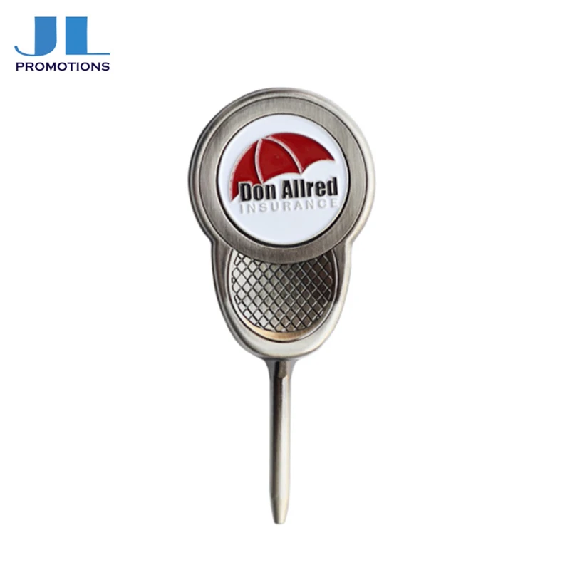 Custom Design Single Prong Golf Divot Tool with Molex Logo