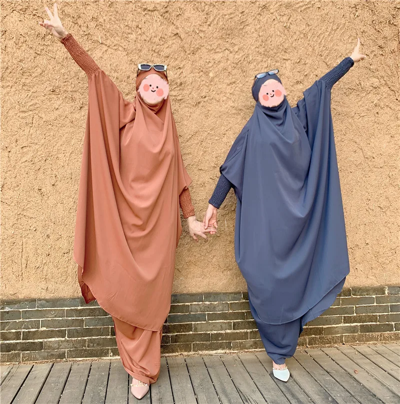 Muslim Burka Middle East Islamic Prayer 2022 Latest Islamic Jilbab Suit ...