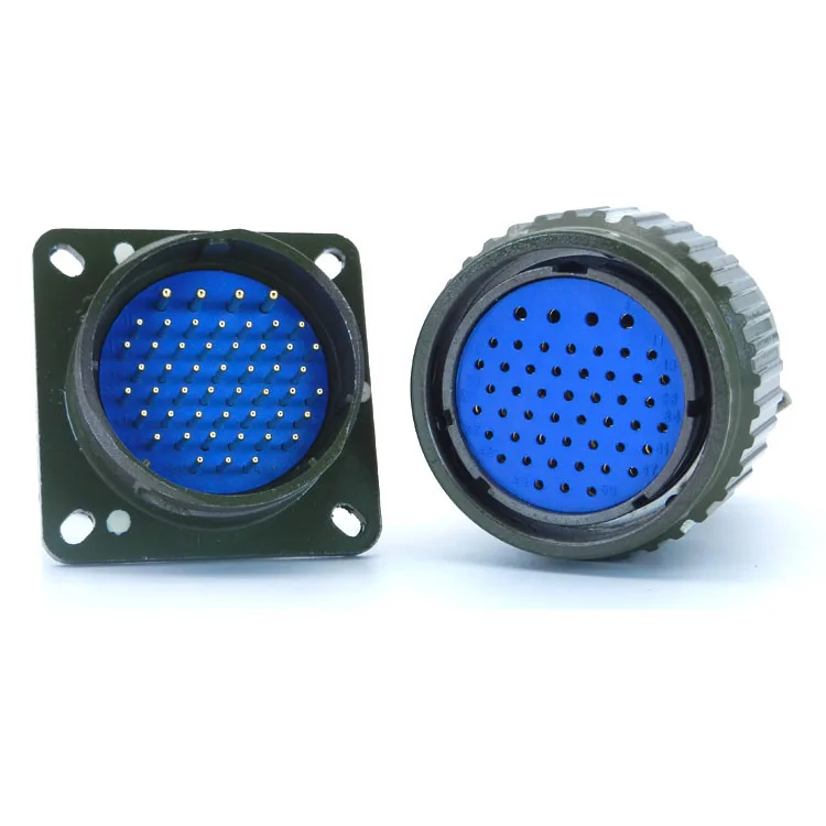 Circular Multi-Hole Metal Cable Gland with Straight Plug and Socket 81p ...