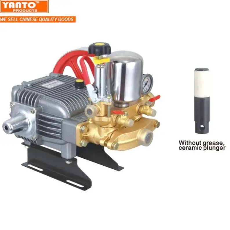 Agricultural 3 Plunger Motor Power Sprayer Pump High Pressure Triplex ...