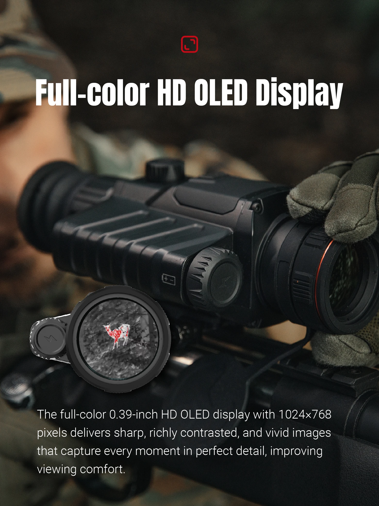 Guide Tr450 Thermal Imaging Night Vision Monocular Scope For Hunting ...