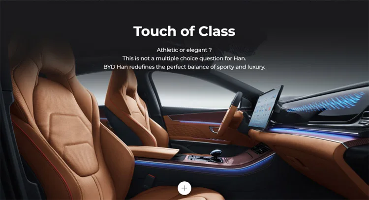 2023 Byd Electric Car Adult Ev Car New Energy 610km Green Byd Han Ev ...