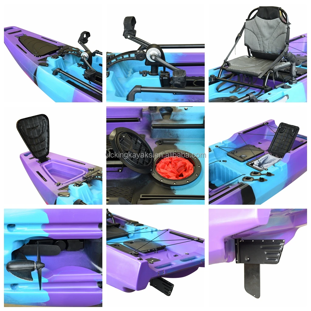 Vicking Kayak Fishing Propeller Pedal Drive - Efficient
