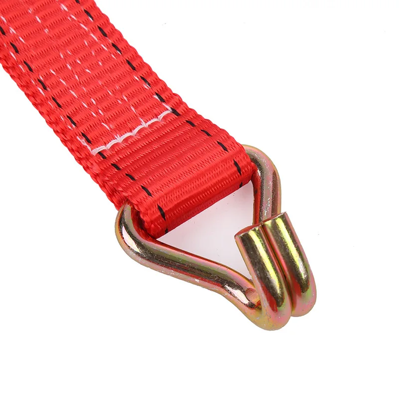 50mm 2 Inch 3 4 5 6m Break Strength 7t Double J Hook Tie Down Strap ...