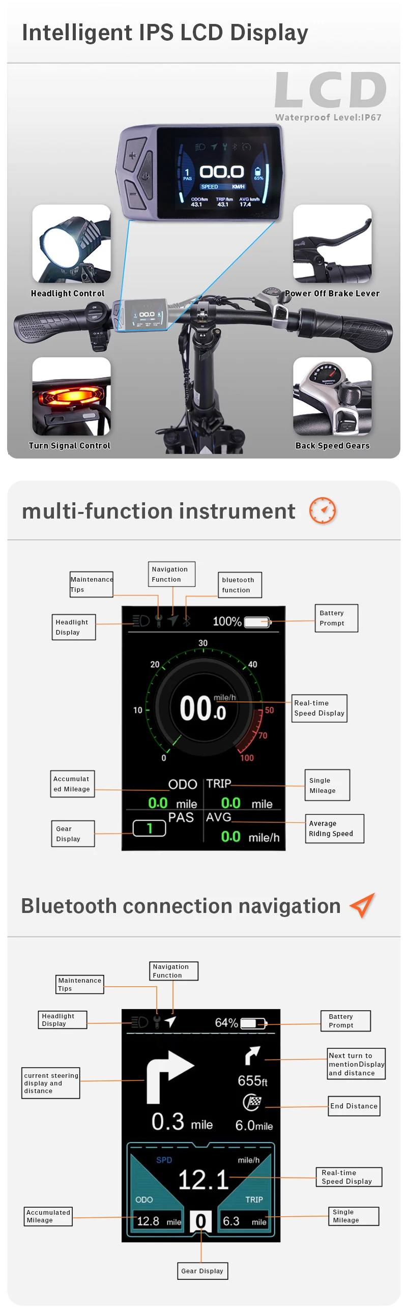 Free Shipping Paul Rider Usa Stock 48v 500w 750w 10ah 15ah Snow Ebike ...