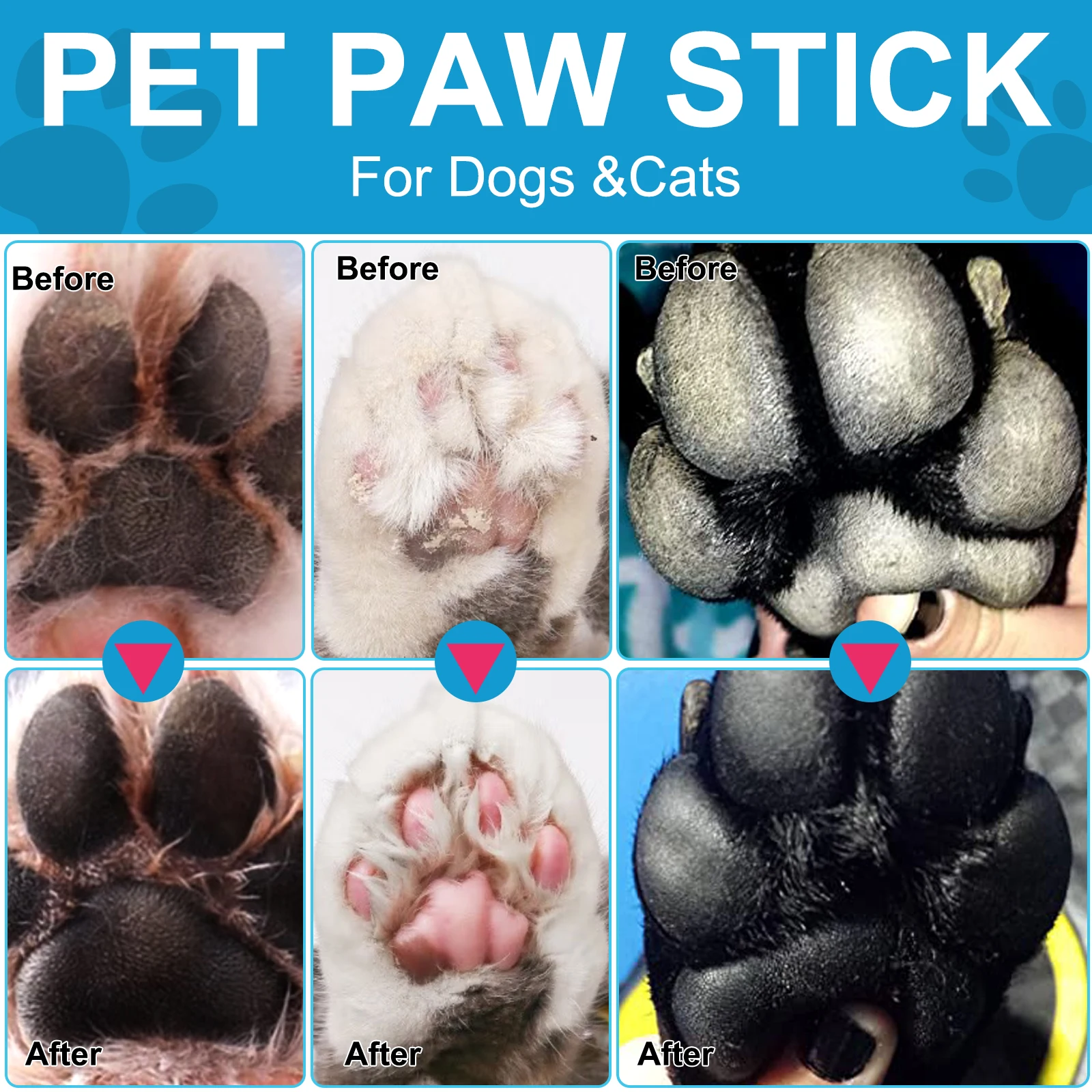 OIMMAL Pet Claw Balm Stick - Healing Paw Protection
