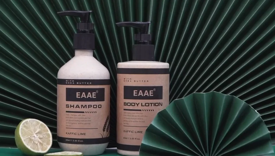 Biodegradable Cosmetics Containers And Bottles Wheat Straw Pump Bottle ...