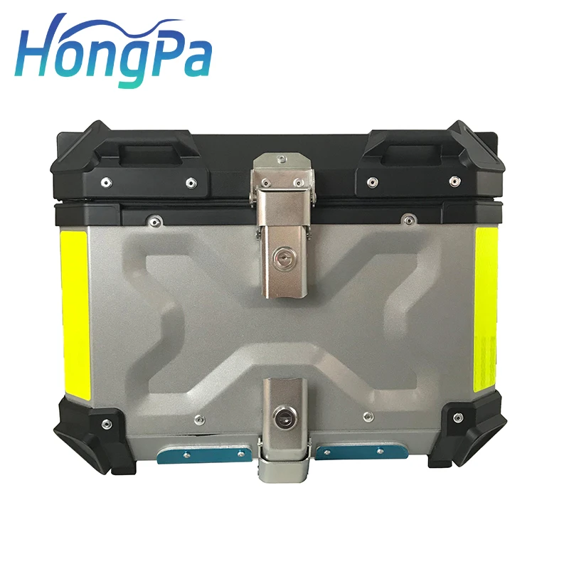 Universal Motor Toolbox Top Box Trunk Aluminum 65l Top Case Travel ...