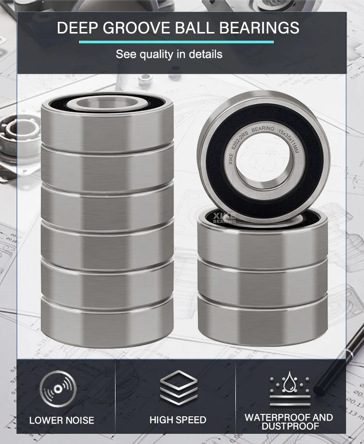 Bearing 6202 Deep Groove Ball Bearing 6202 Bearings 6202 2RS| Alibaba.com