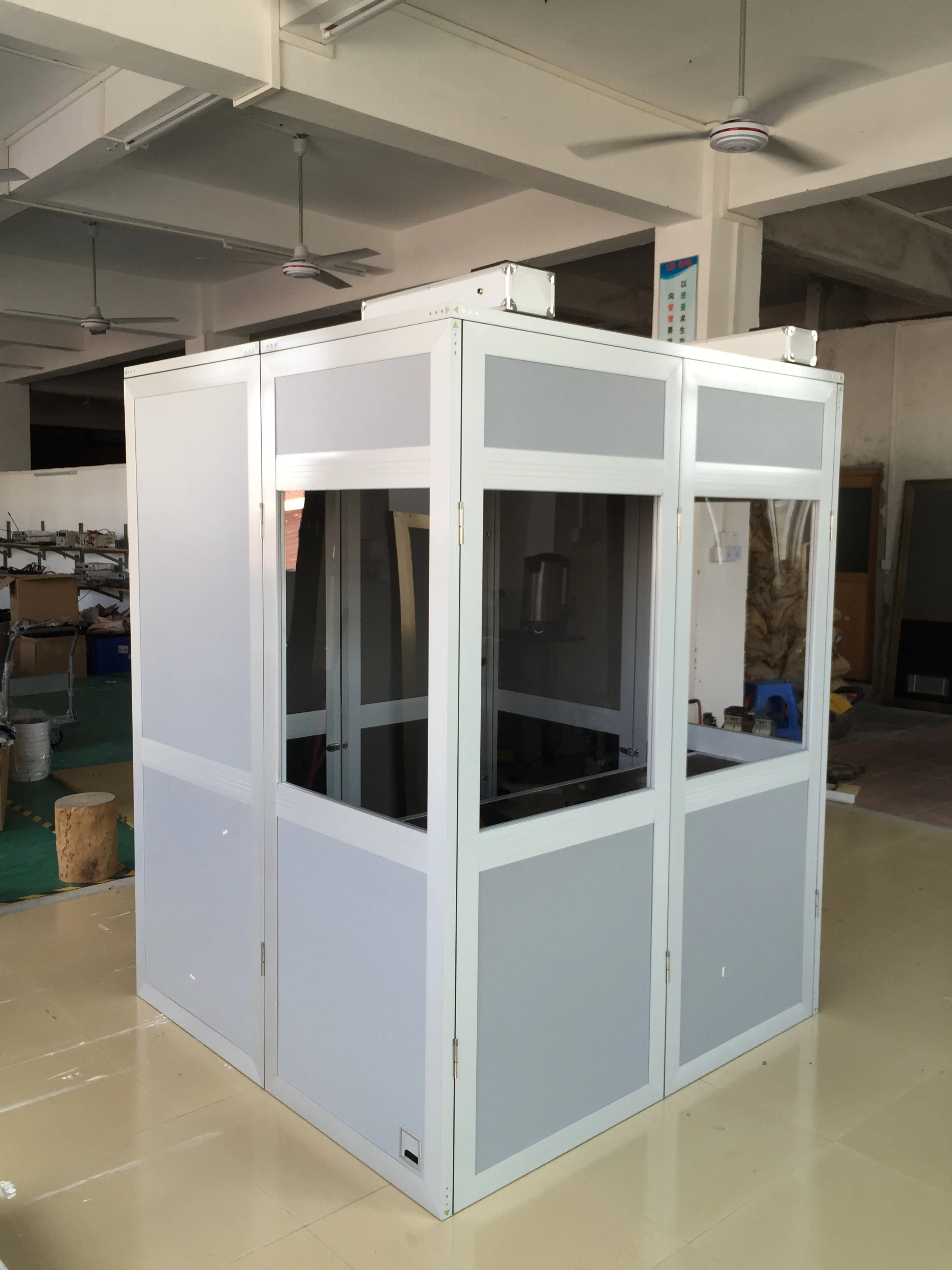 Translation Booth for 2 Interpreters - Soundproof & Portable