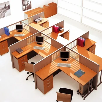 Computer Cubicles Work Station Divider Furniture Table Desk ...