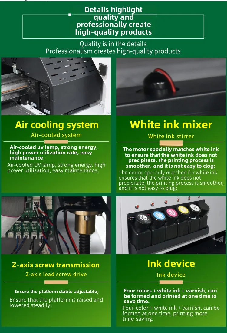 Advanced Multi Substrate Flatbed Printer with Inkjet Technology for ...