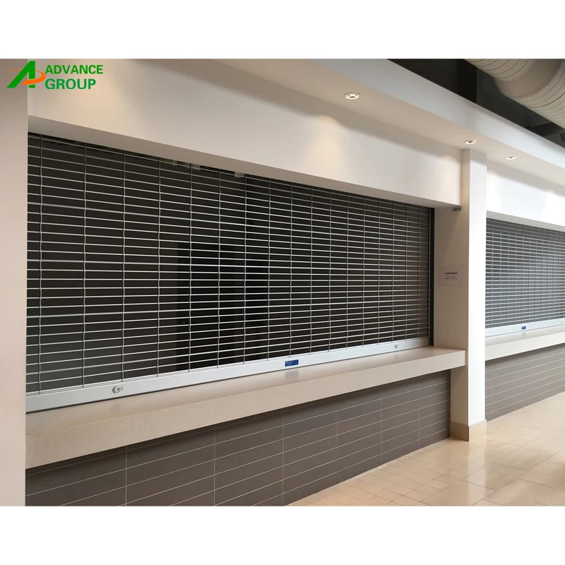 Advance Grill Gate Design Rolling Shutter Stainless Steel Safety Door ...