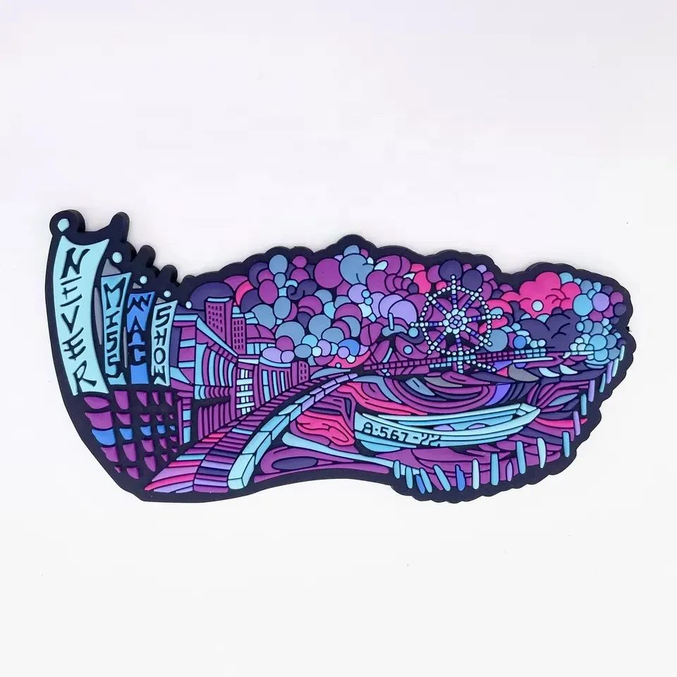 Alibaba.com: Custom Refrigerator PVC Rubber Stick Cute Patterns Soft ...