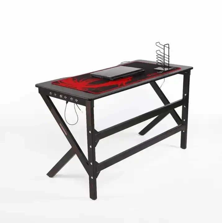 Fashional Design Iron Frame Table Good Selling Gaming Desk Computer ...
