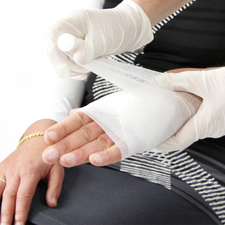 Disposable Cotton Gauze Fiber Cast Bandage - Buy Orthopedic Plaster ...