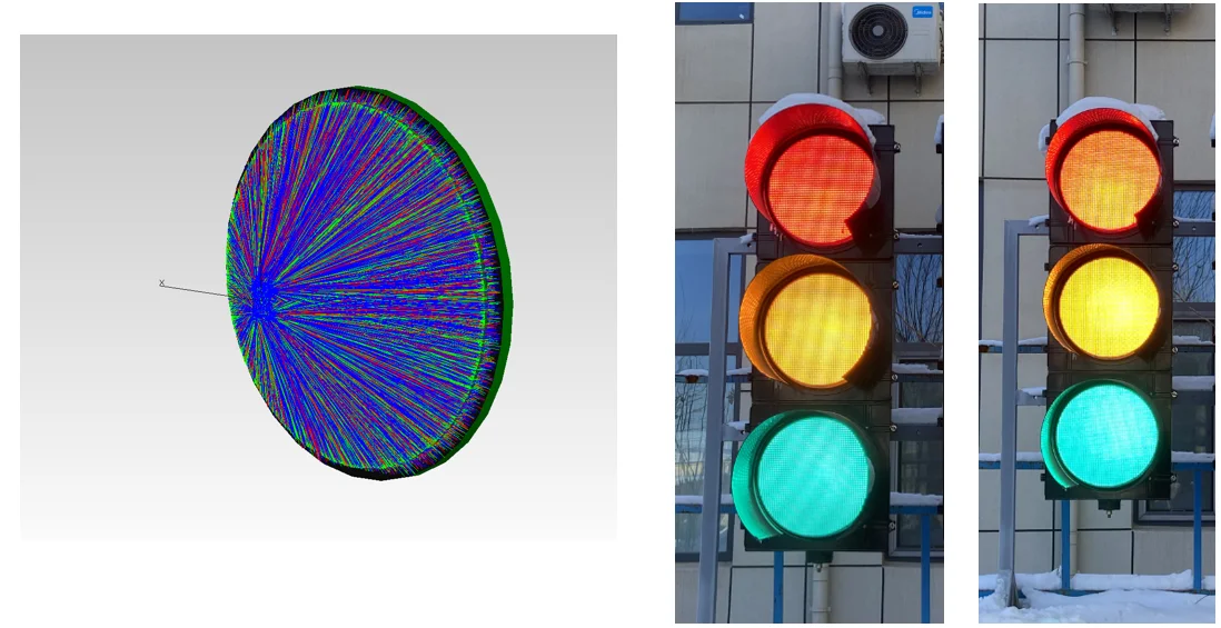 The Compound Eye Lens For Traffic Light - Buy Traffic Light Fresnel ...
