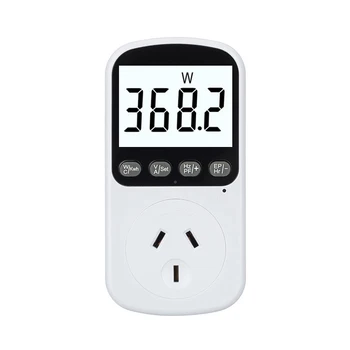 Universal Multiple Plug Safty Plastic Wireless Pm10 Power Meter - Buy ...