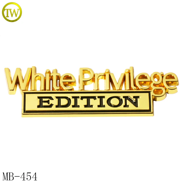 Car Emblem 3D Logo - Chrome Letter Sticker Auto Edition