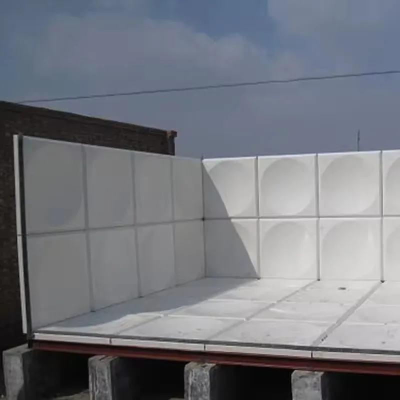 Alibaba.com: 10000L FRP/GRP sectional collapsible cube potable water ...