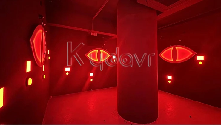Indoor Escape Activate Team Building Interactive Led Light Push Button ...