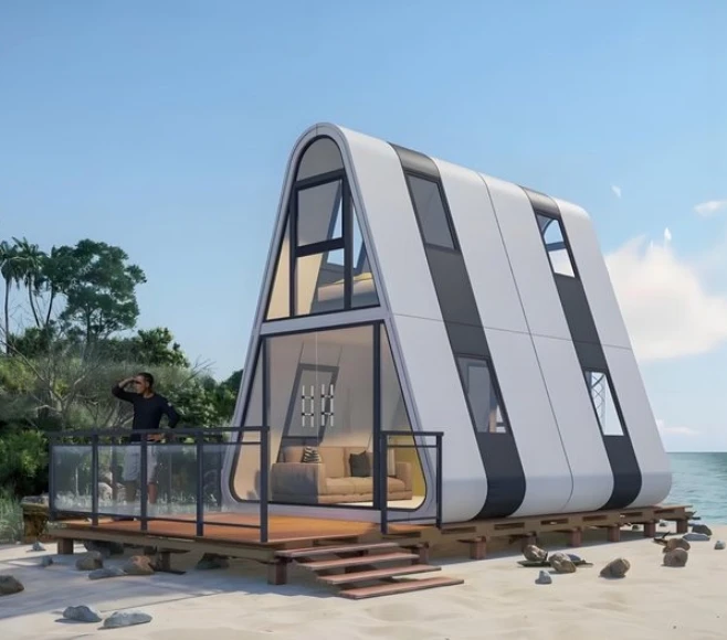 Luxury Modular Floating House - Prefabricated Container Home