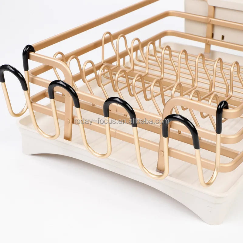 Kitchen Gadget 2024 Kitchen Metal Over The Sink Dish Drying Rack - Buy ...