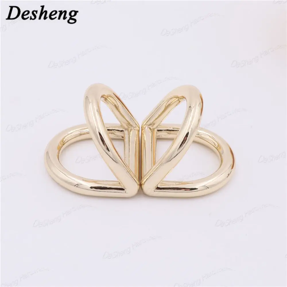 Customize Bag Making Hardware Round Wire D Ring Buckle Metal Double D ...