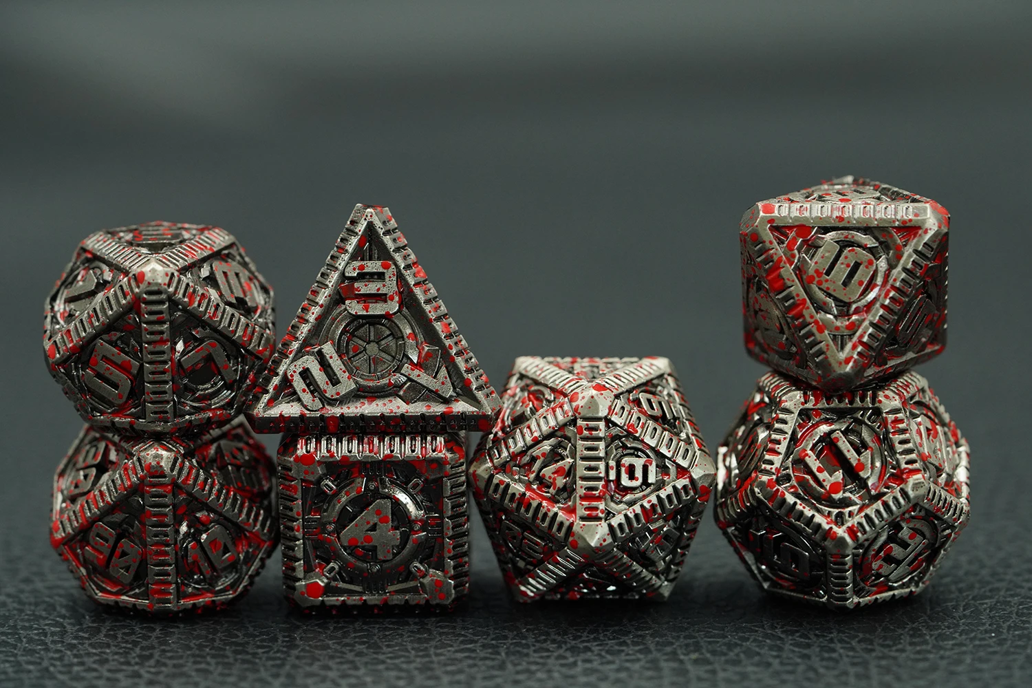 Customised Logo Rpg Dice Set Dice Dnd Metal Dnd Games Customized Color ...