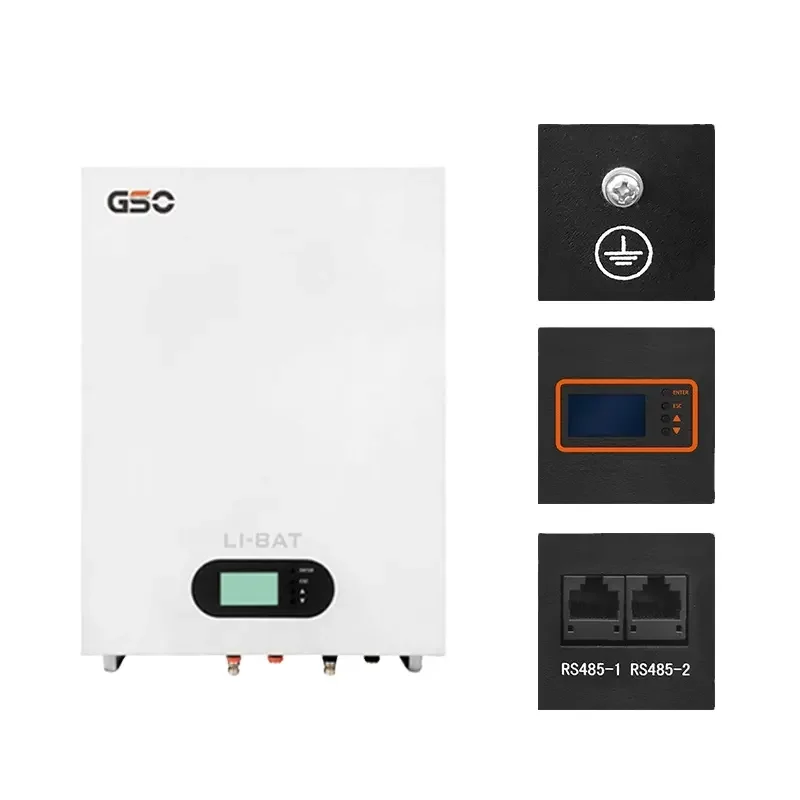 Gso 2.5kwh Lifepo4 Battery Gbp48-50w 48v 50ah Deep Cycle 5000+ Lithium ...