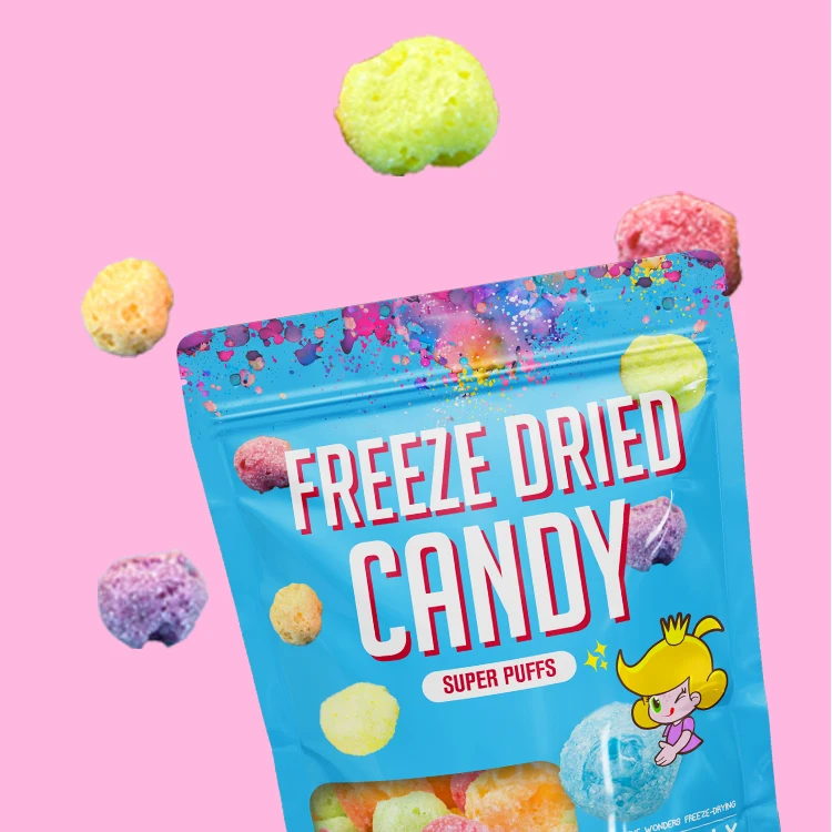 OEM Freeze Dried Candy Social Media Trending Candy Lollipops Custom ...