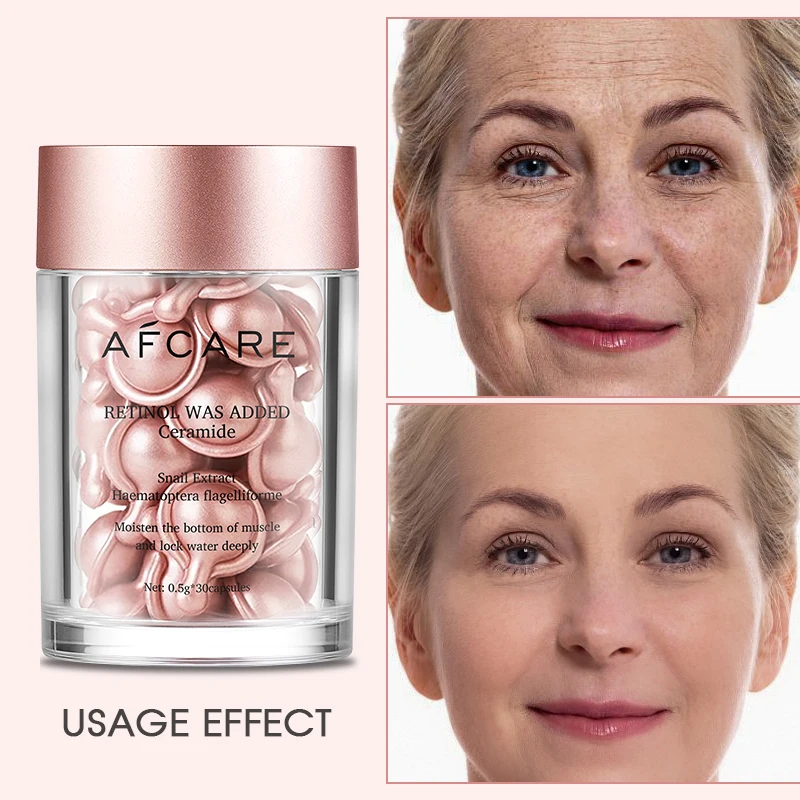 Professional Skin Serum Capsule Whitening Moisturizing And Retinol ...