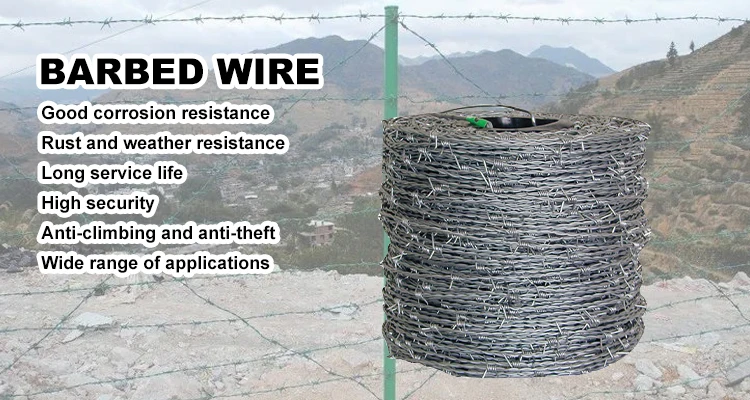 Factory Galvanized Wire Barbed Fencing Concertina Razor Wire Security ...