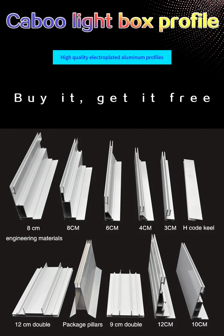 LED Aluminum Light Box - Versatile and Durable Display