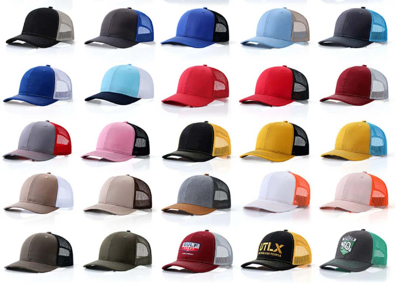 Custom High Quality Richardson 112 Trucker Hats Cap Wholesale Blank ...